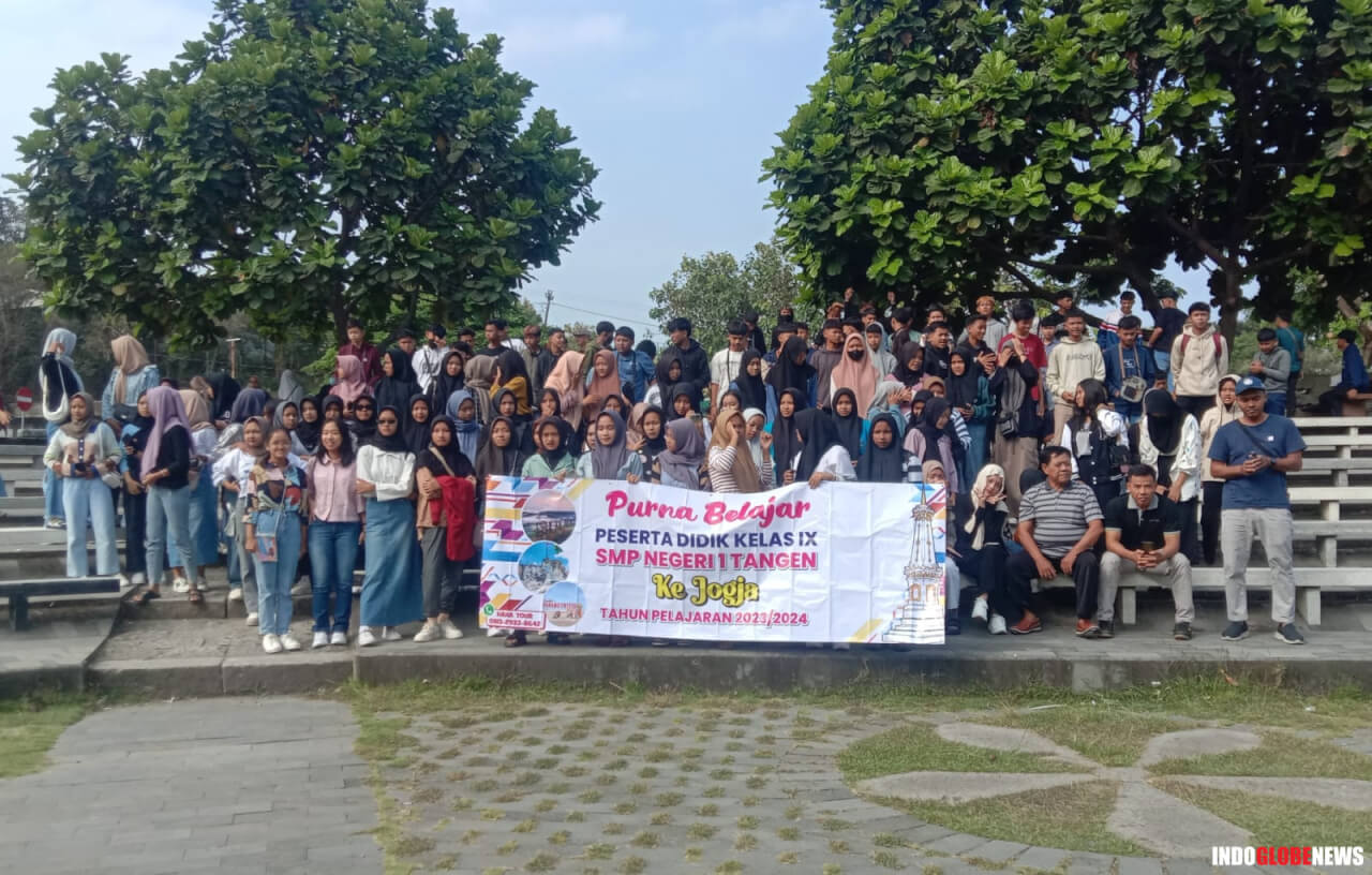 Lulus 100 Persen, Siswa Kelas IX SMPN 1 Tangen, Perpisahan Purna Belajar di Pantai Cemara Bantul ...